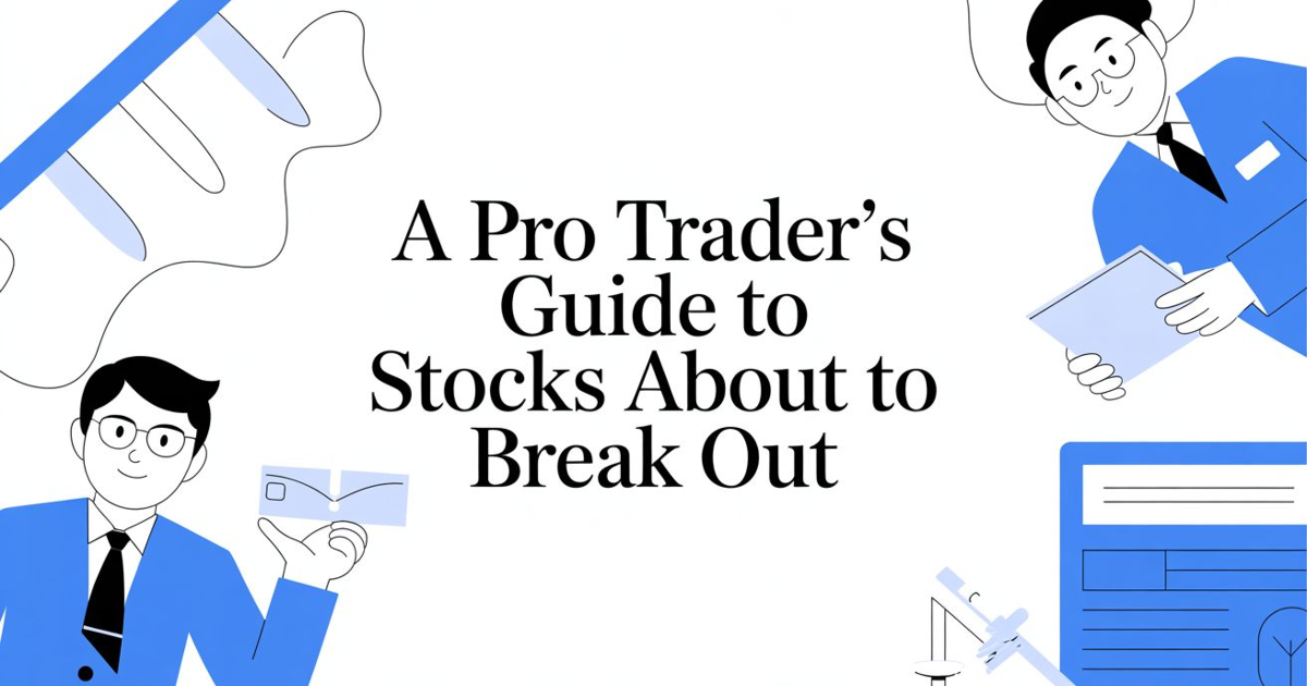 A Pro Trader's Guide to Stocks About to Break Out