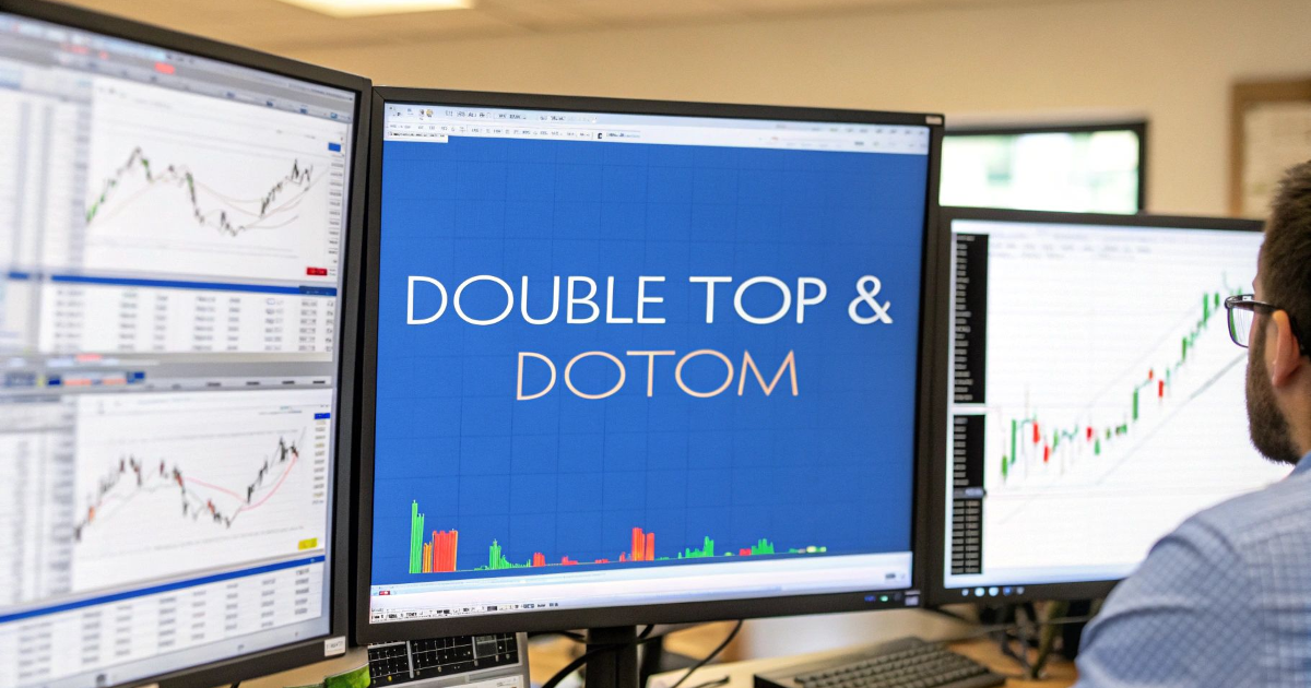 A Trader's Guide to Double Top and Double Bottom Patterns