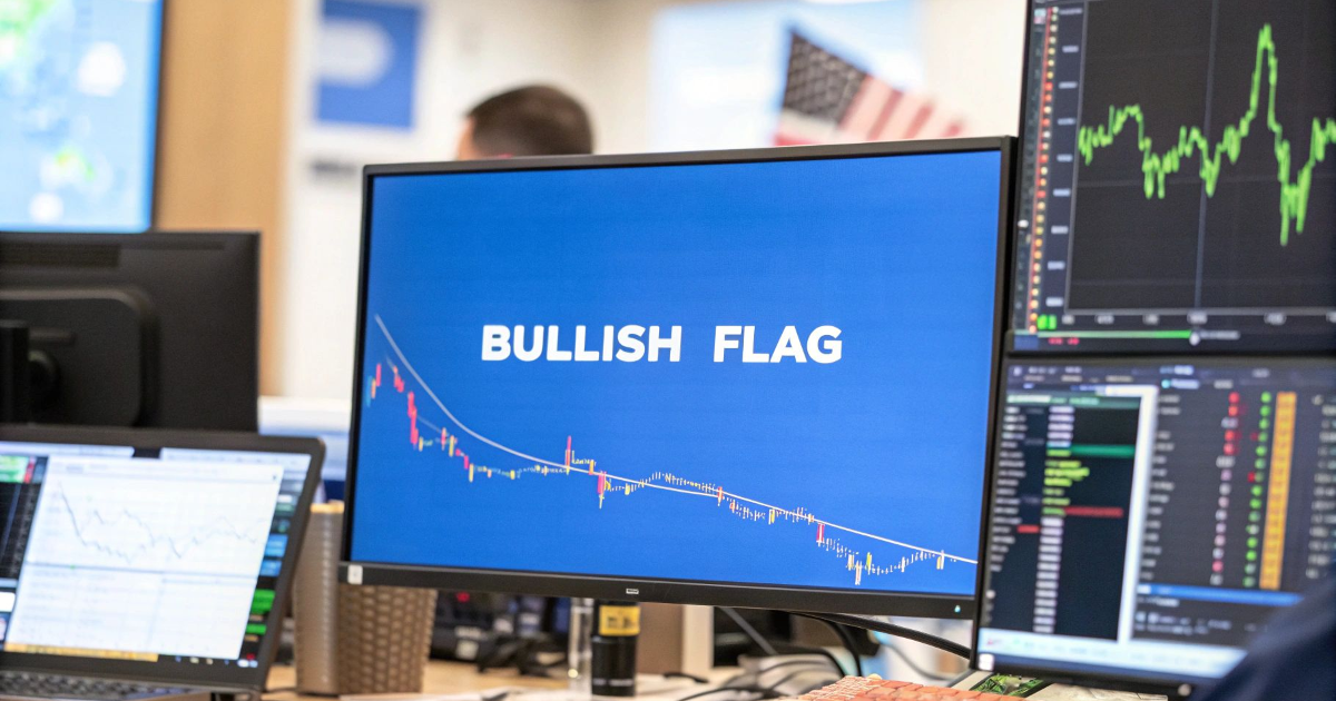 A Trader's Guide to the Bullish Flag Pattern