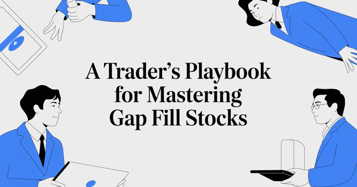 A Trader's Playbook for Mastering Gap Fill Stocks