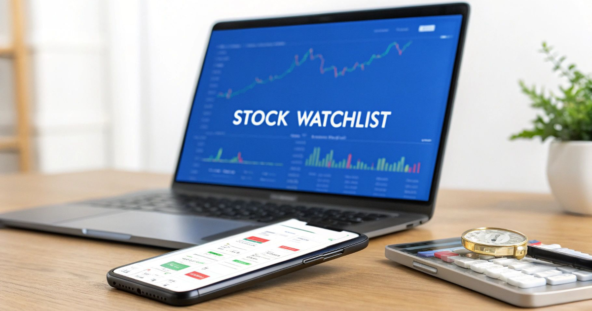 Create Stock Watchlist: Find Winning Trades Easily