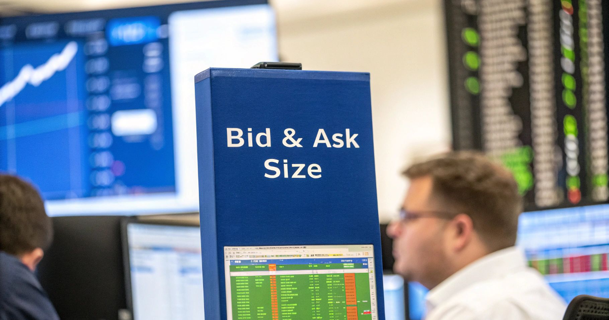 How to Read Bid and Ask Size to Master Market Liquidity
