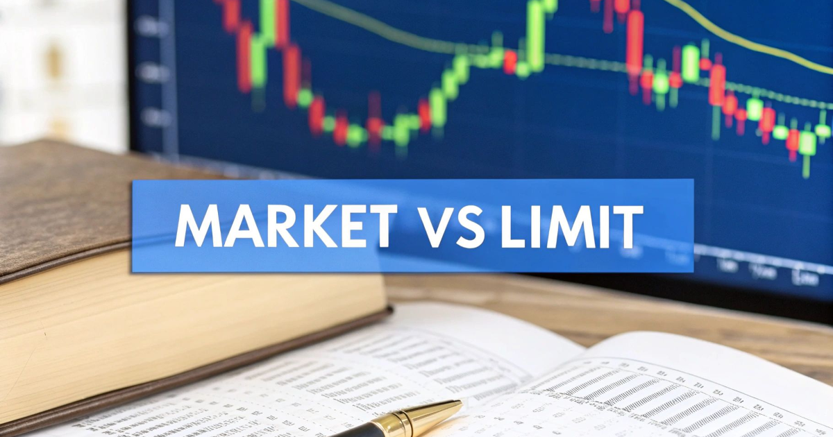 market order vs limit order: which to use for smarter trades