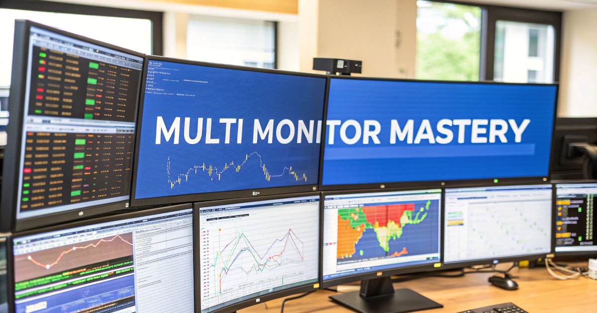 Ultimate Guide to Your Multi Monitor Trading Setup