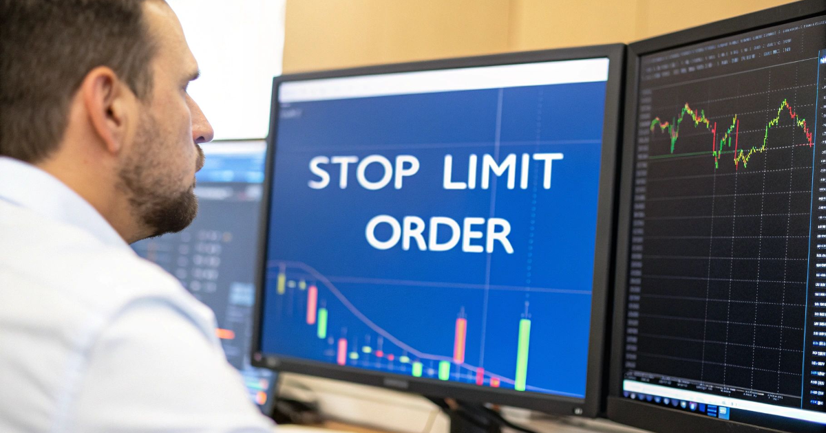 What Is a Stop Limit Order: A Clear Guide to Precision Trading
